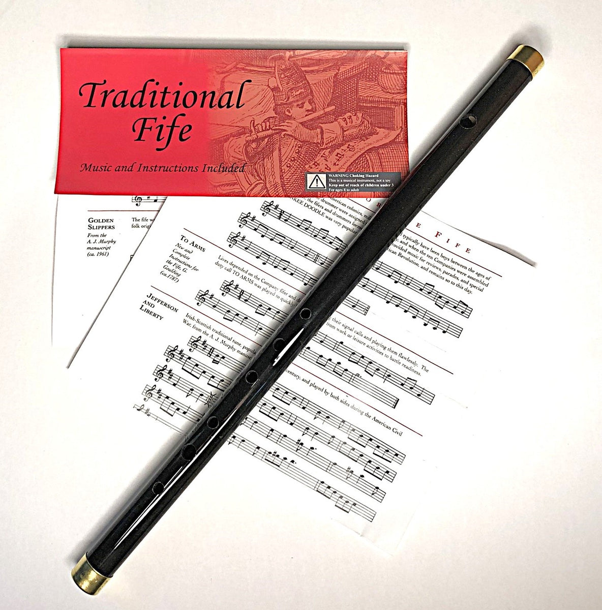 Cooperman Historical Musical Instruments: Black Plastic Fife ...