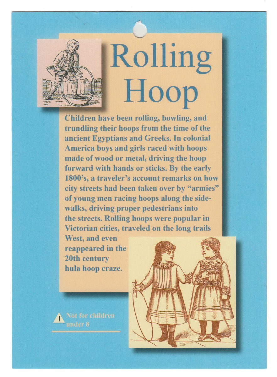 Cooperman Historical Toys and Games: Rolling Hoops – Cooperman HistoryLives